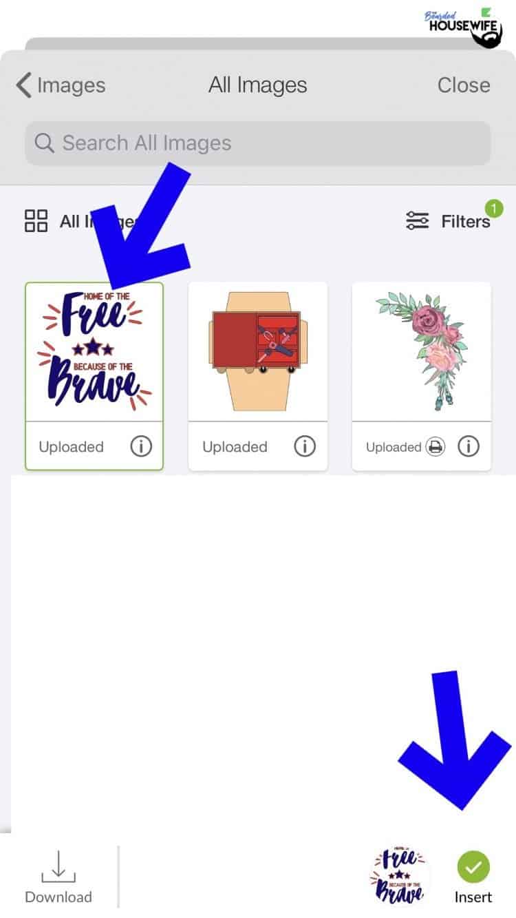 Upload SVG Files Using the Cricut App - The Bearded Housewife