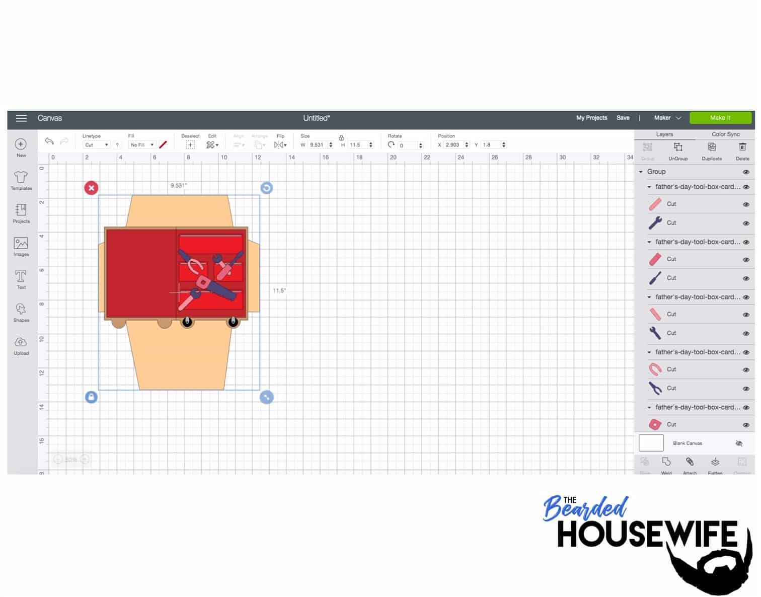 Upload SVG Files to Cricut Design Space - The Bearded Housewife