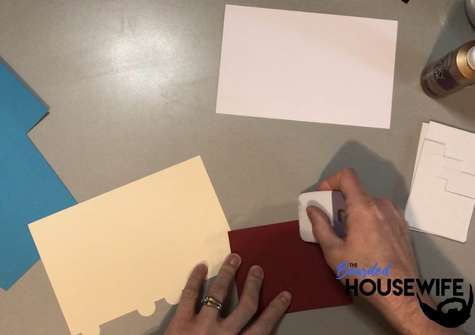 DIY Tool Box Card - The Bearded Housewife