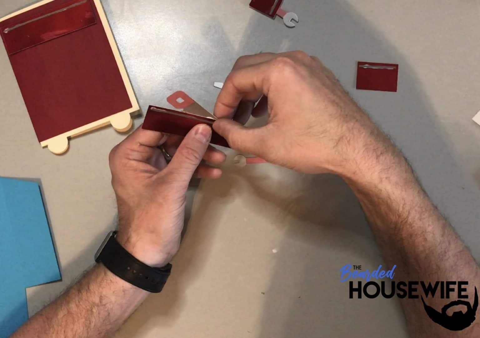 DIY Tool Box Card - The Bearded Housewife