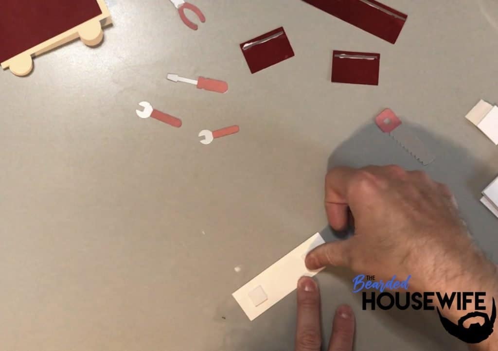 DIY Tool Box Card - The Bearded Housewife