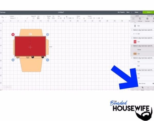 DIY Tool Box Card - The Bearded Housewife