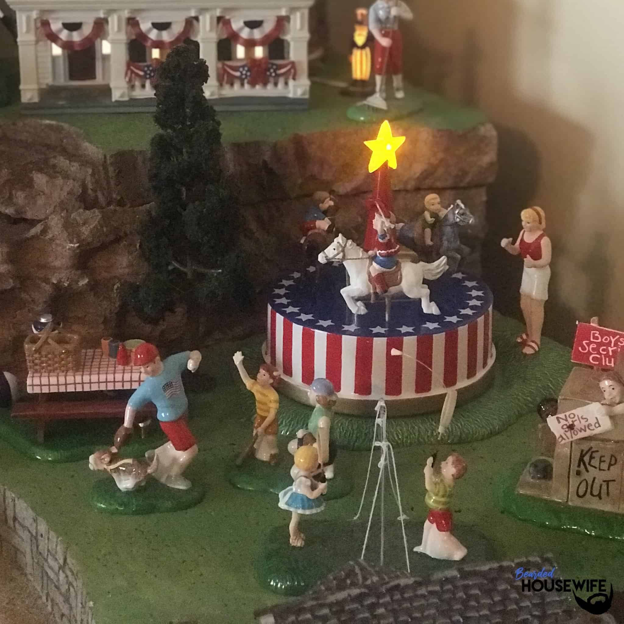 Setting up our Summer Village - The Bearded Housewife