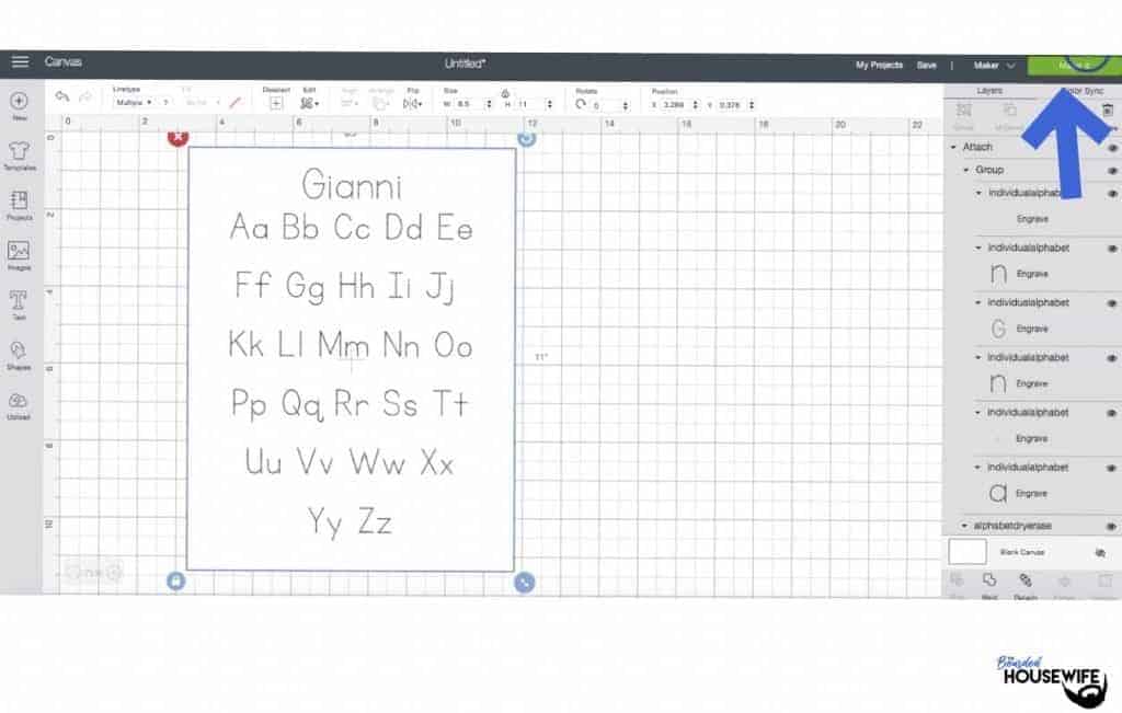 DIY Reusable Alphabet Worksheets - The Bearded Housewife