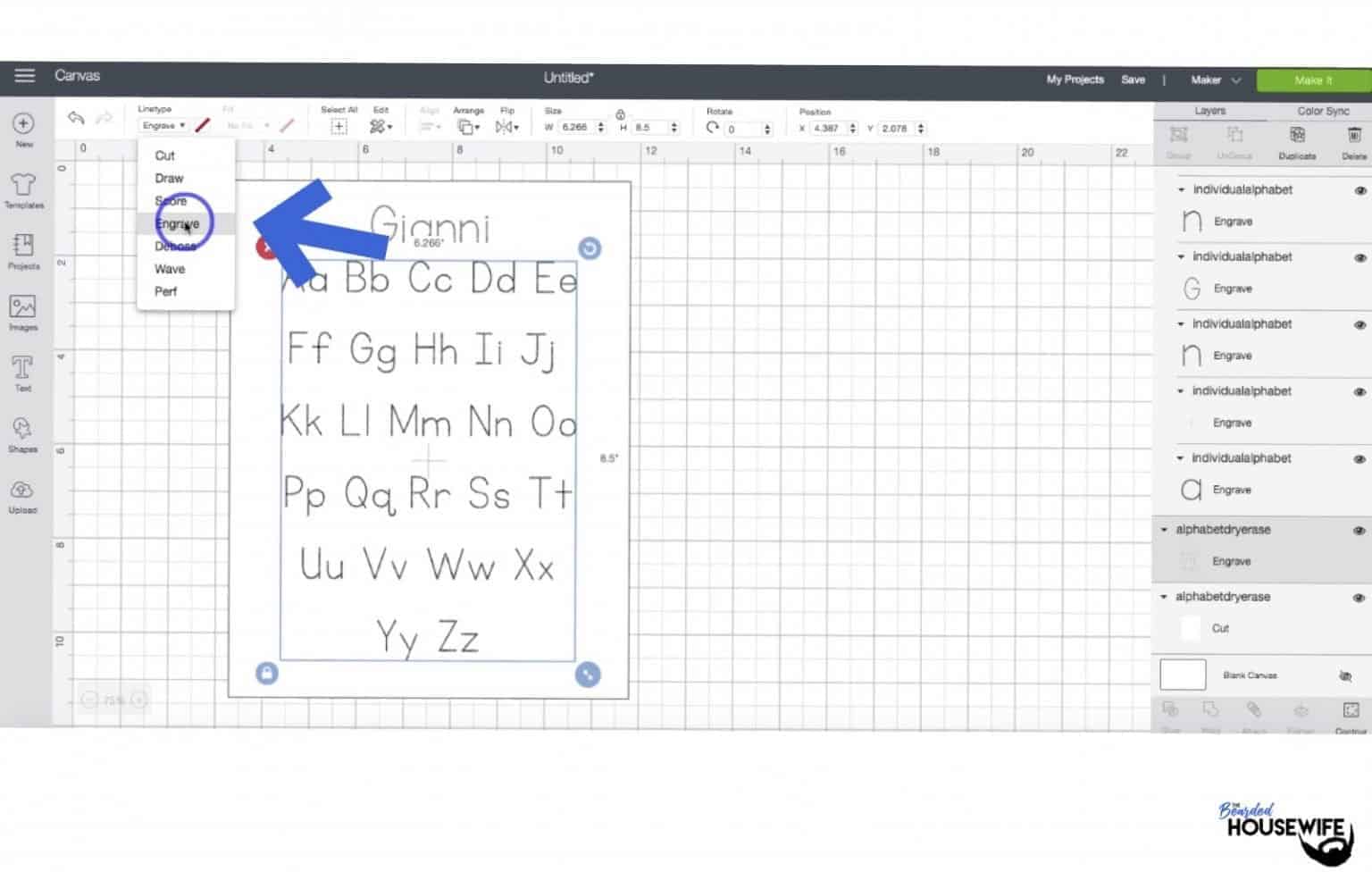 DIY Reusable Alphabet Worksheets - The Bearded Housewife