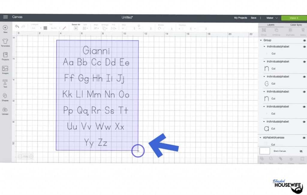 DIY Reusable Alphabet Worksheets - The Bearded Housewife