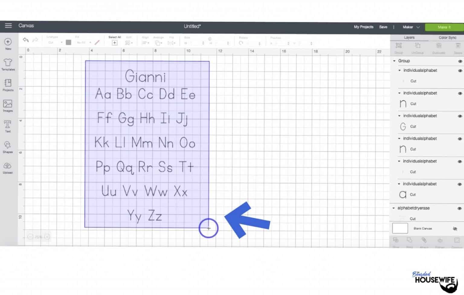 DIY Reusable Alphabet Worksheets - The Bearded Housewife