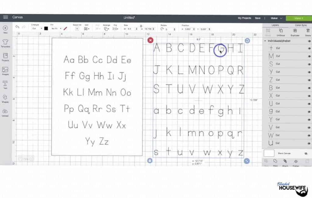 DIY Reusable Alphabet Worksheets - The Bearded Housewife
