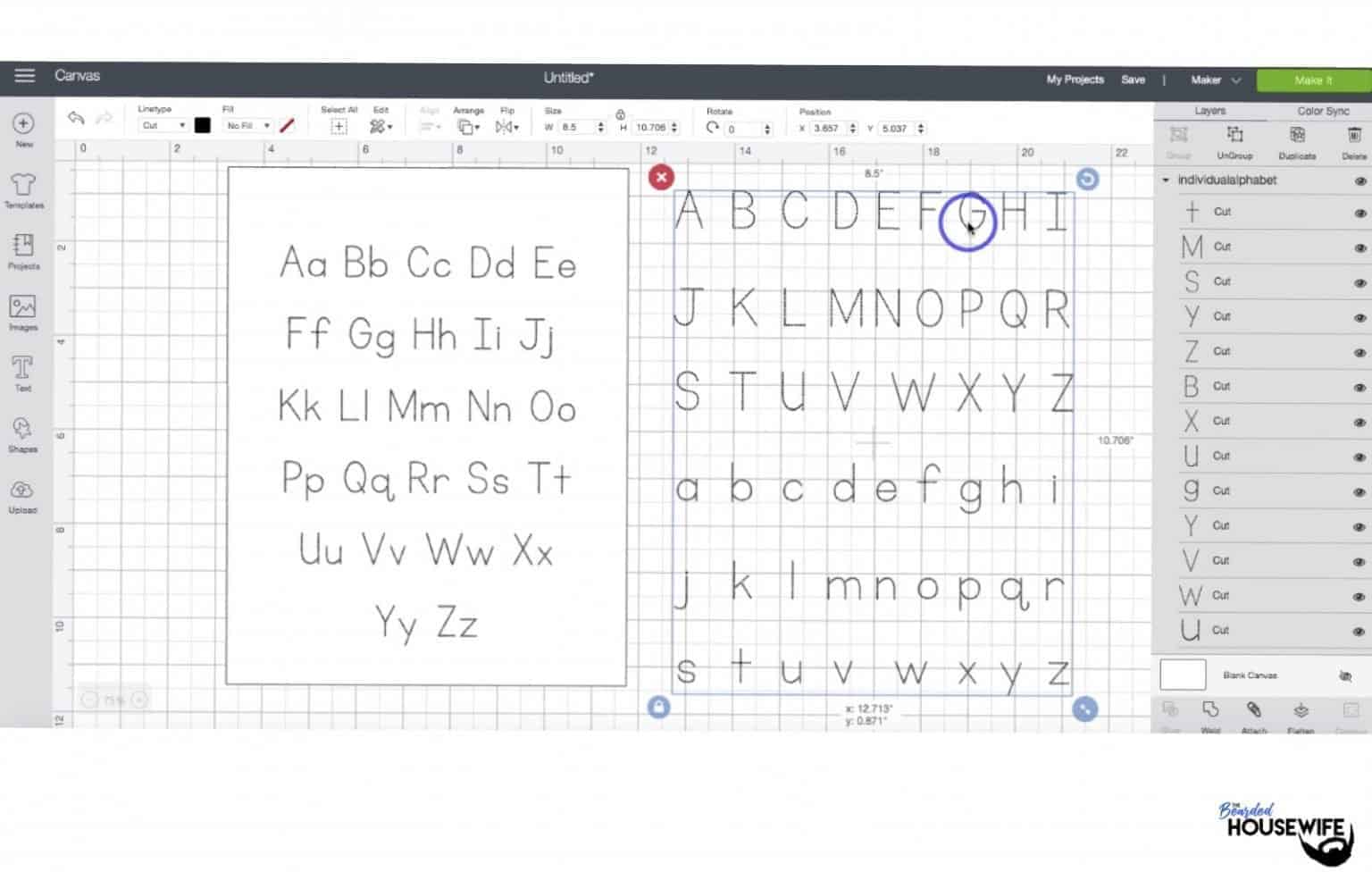 DIY Reusable Alphabet Worksheets - The Bearded Housewife