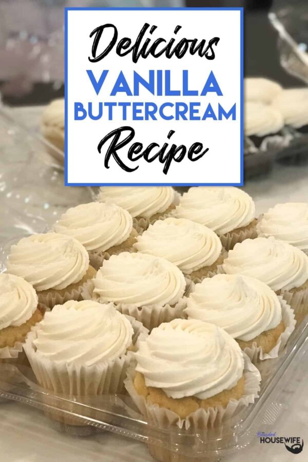 Easy Vanilla Buttercream - The Bearded Housewife