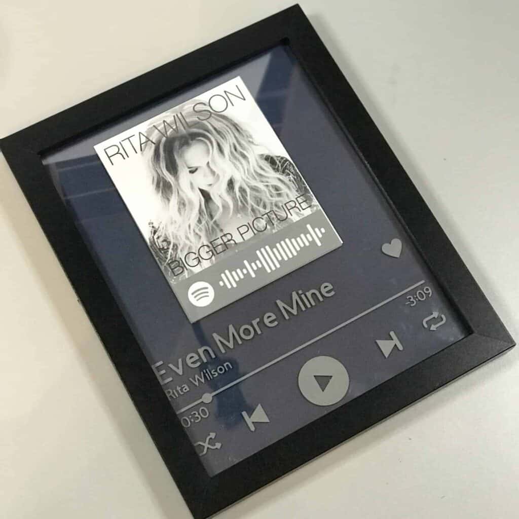 DIY Spotify Keepsake - The Bearded Housewife