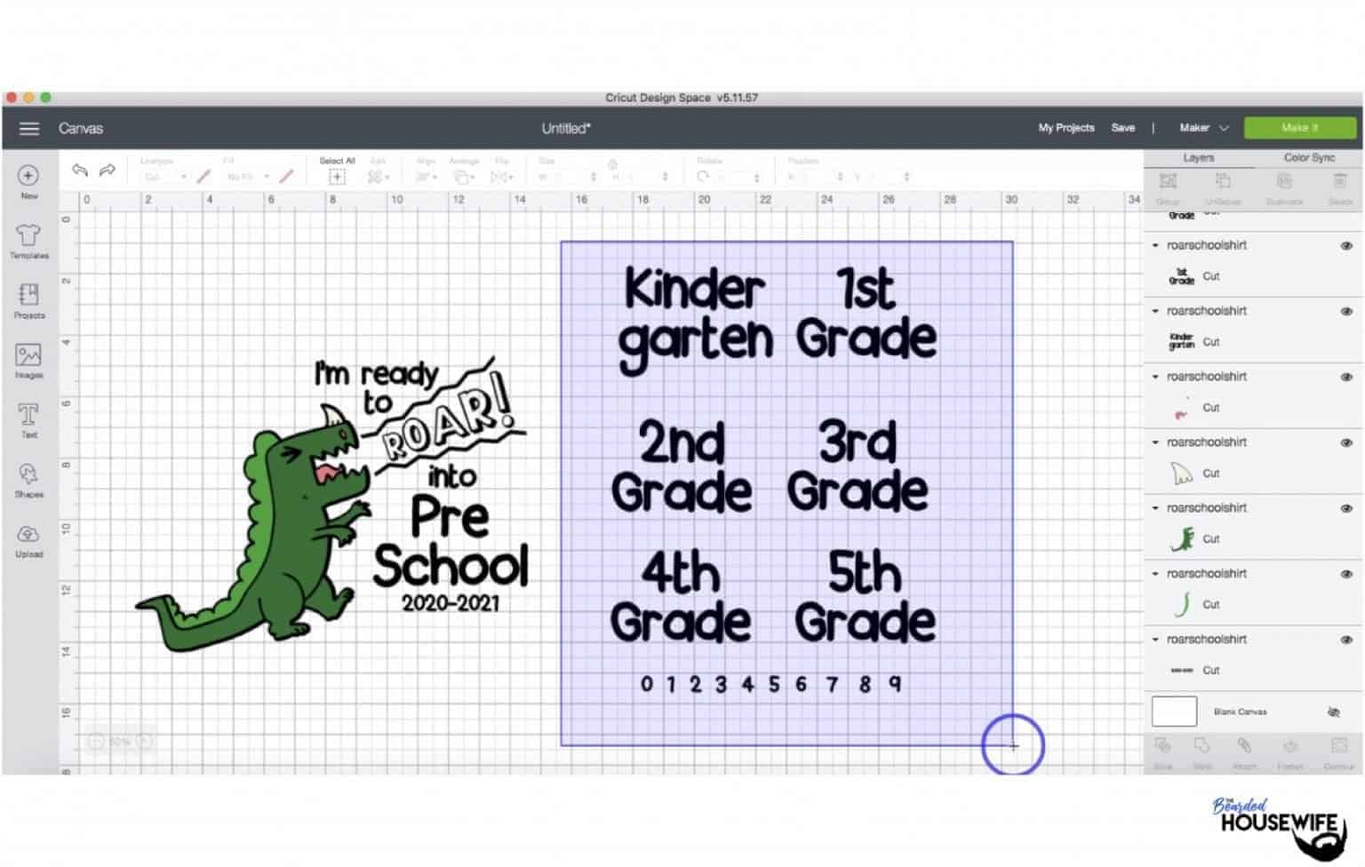 DIY Back to School T-Shirts - The Bearded Housewife