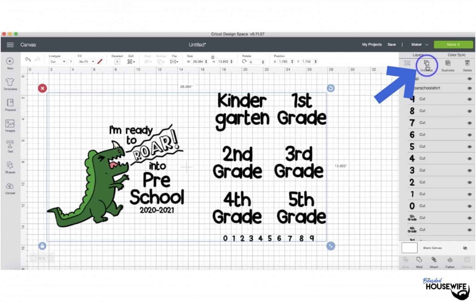 DIY Back to School T-Shirts - The Bearded Housewife