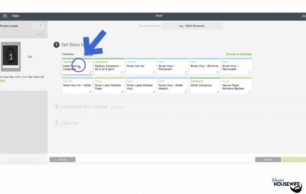 DIY Insert Cards with Cricut Joy - The Bearded Housewife