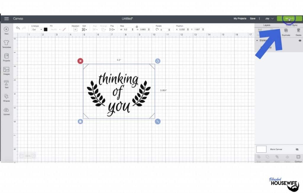 DIY Insert Cards with Cricut Joy - The Bearded Housewife