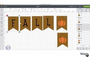 Easy Fall Bunting - The Bearded Housewife