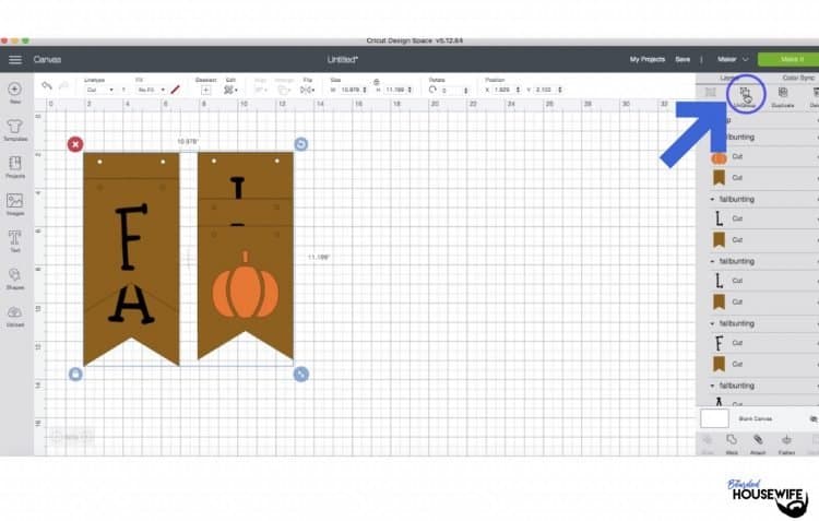 Easy Fall Bunting - The Bearded Housewife