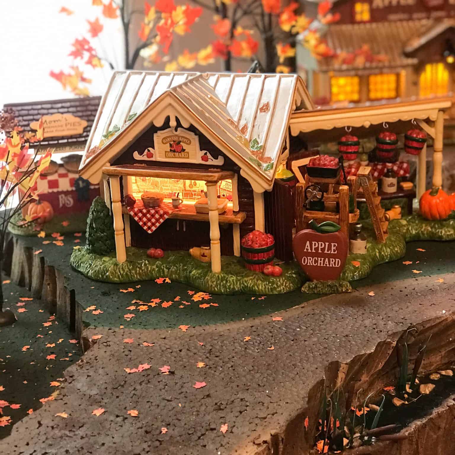 Setting Up Our Fall Village - The Bearded Housewife