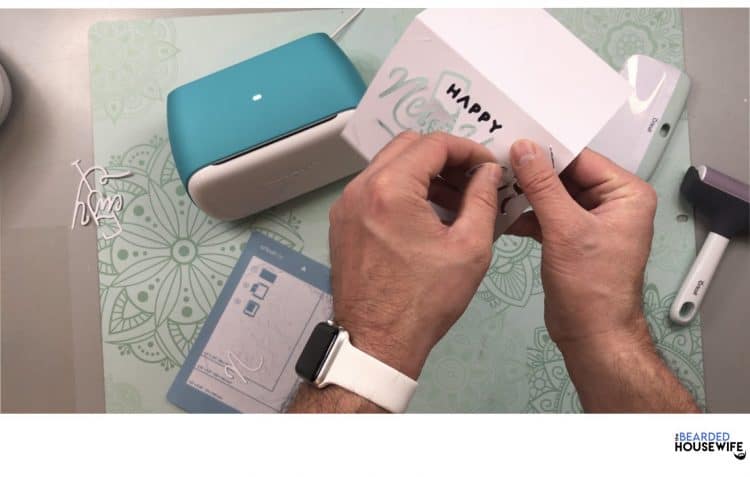 Cricut Joy New Years Insert Cards - The Bearded Housewife