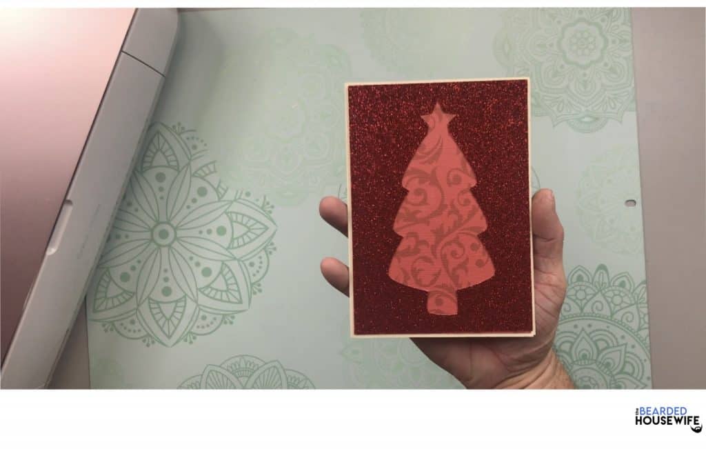 Easy Cutout Christmas Cards - The Bearded Housewife
