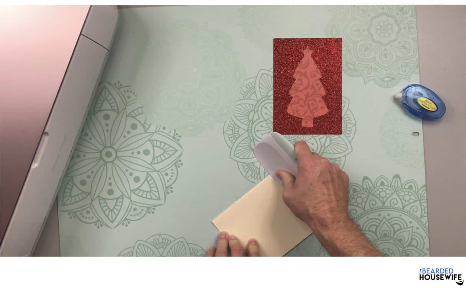 Easy Cutout Christmas Cards - The Bearded Housewife