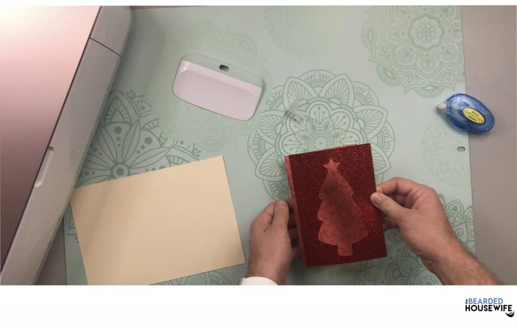 Easy Cutout Christmas Cards - The Bearded Housewife