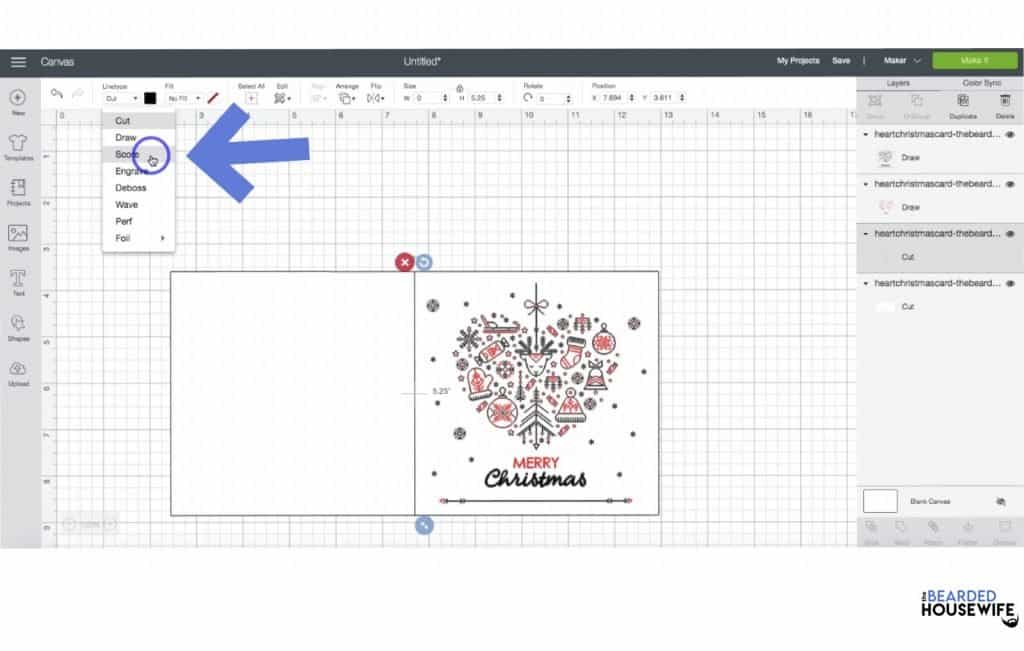 DIY Christmas Heart Cards - The Bearded Housewife