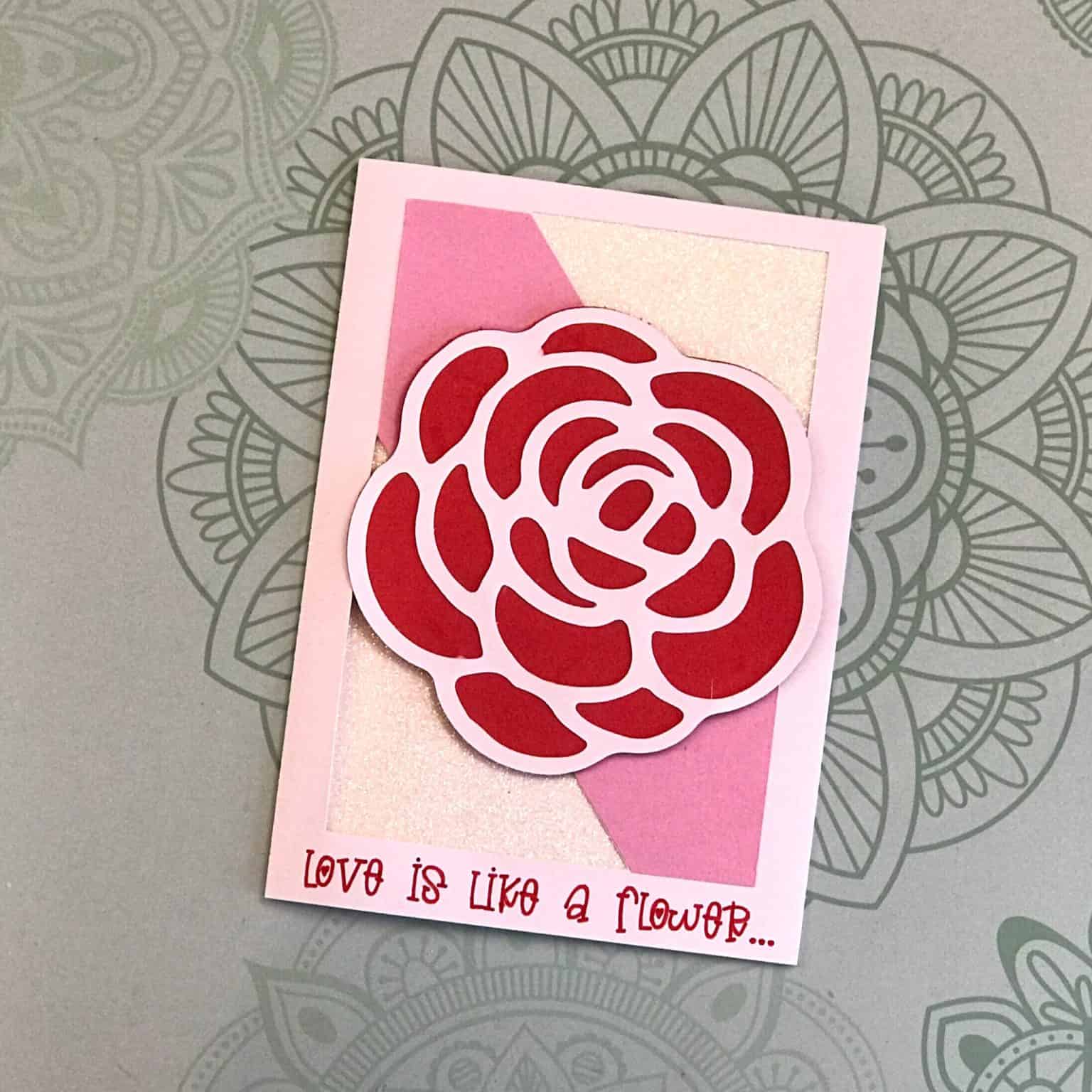 Rose Cards for Valentine's Day - The Bearded Housewife