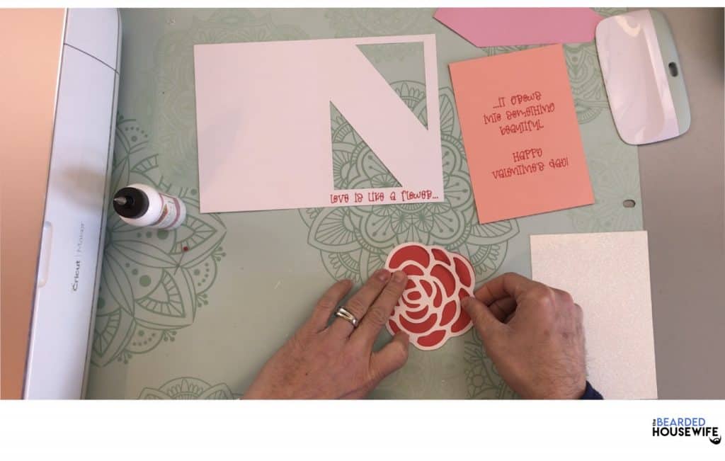 Rose Cards for Valentine's Day - The Bearded Housewife