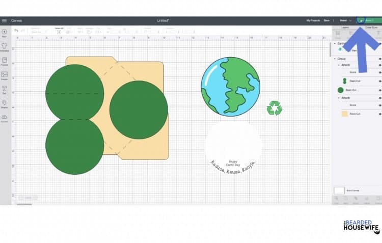 Earth Day Easel Cards - The Bearded Housewife