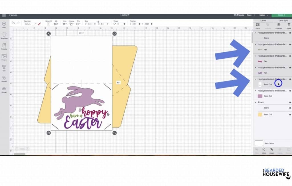 Easter Insert Cards - The Bearded Housewife