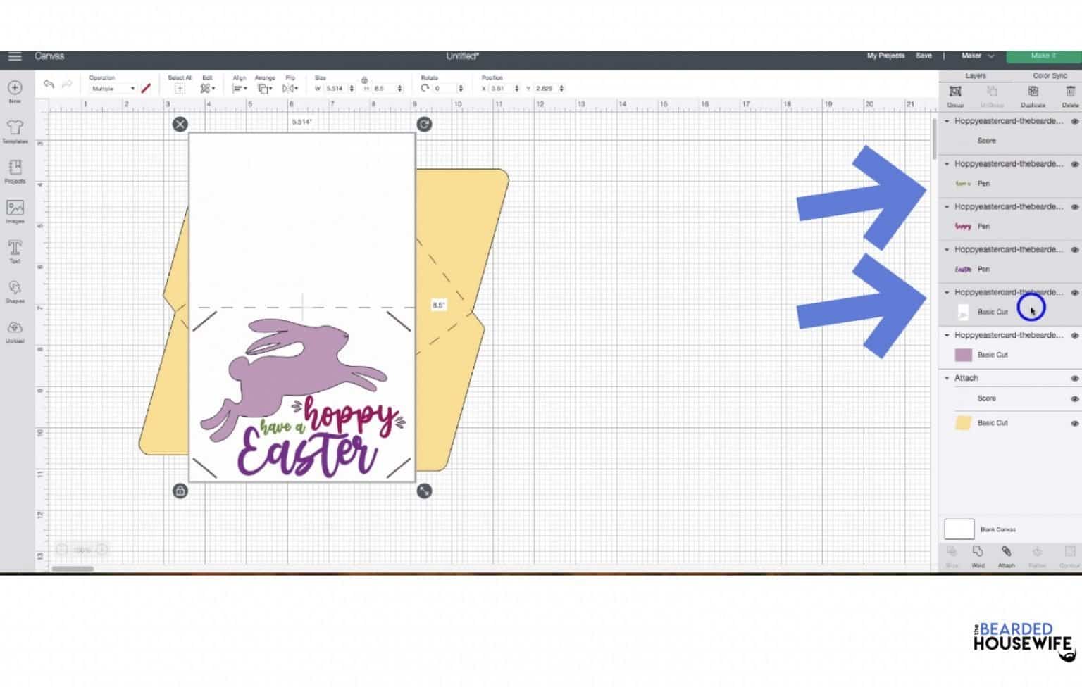 Easter Insert Cards - The Bearded Housewife