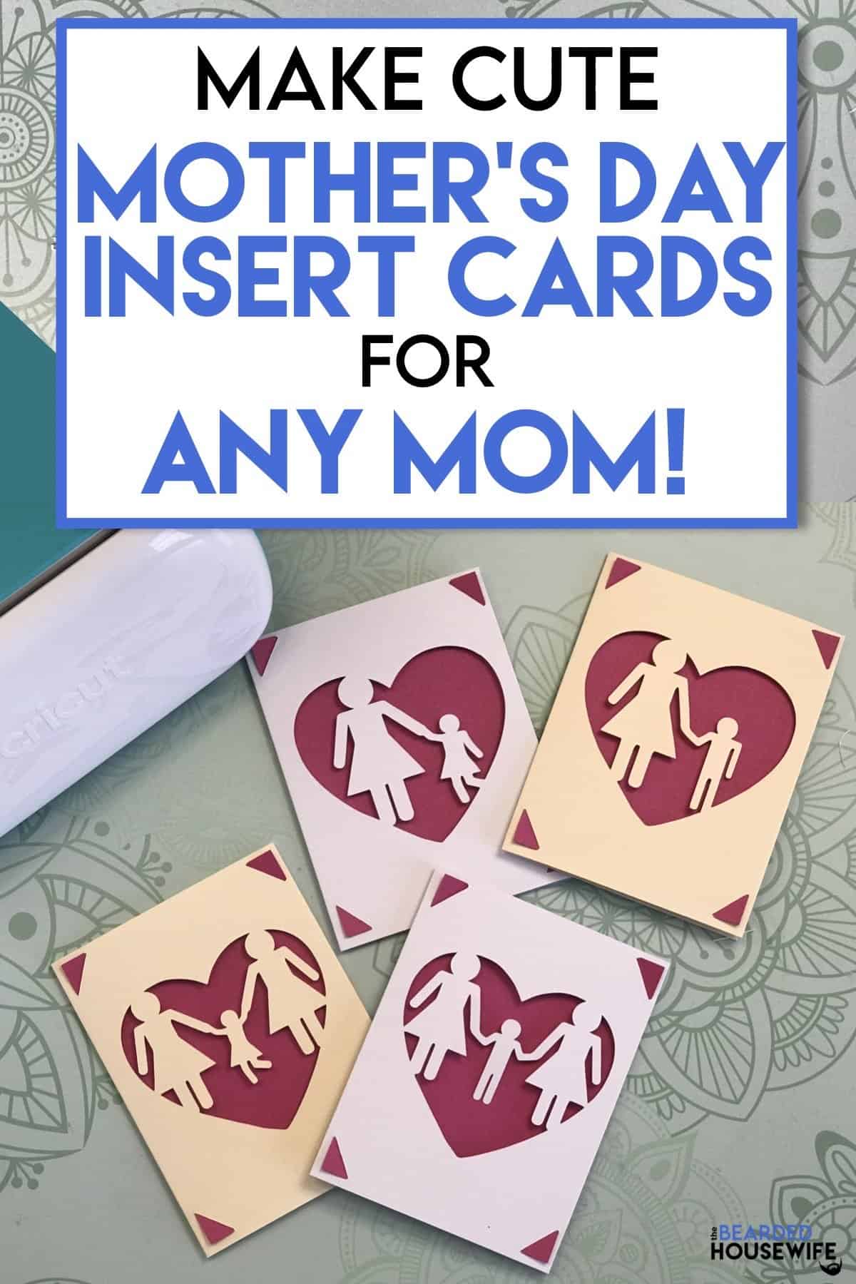 Mom & Me Insert Cards - The Bearded Housewife