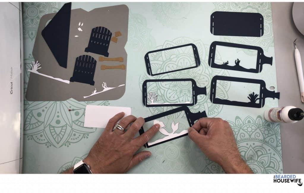 Mermaid Box Cards - The Bearded Housewife