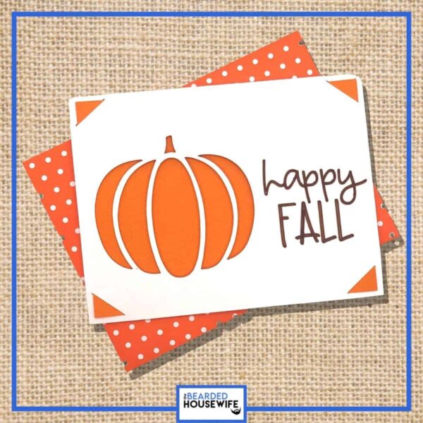 Easy Fall Insert Cards - The Bearded Housewife