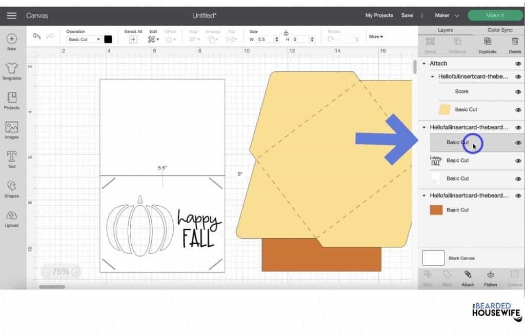 Easy Fall Insert Cards - The Bearded Housewife