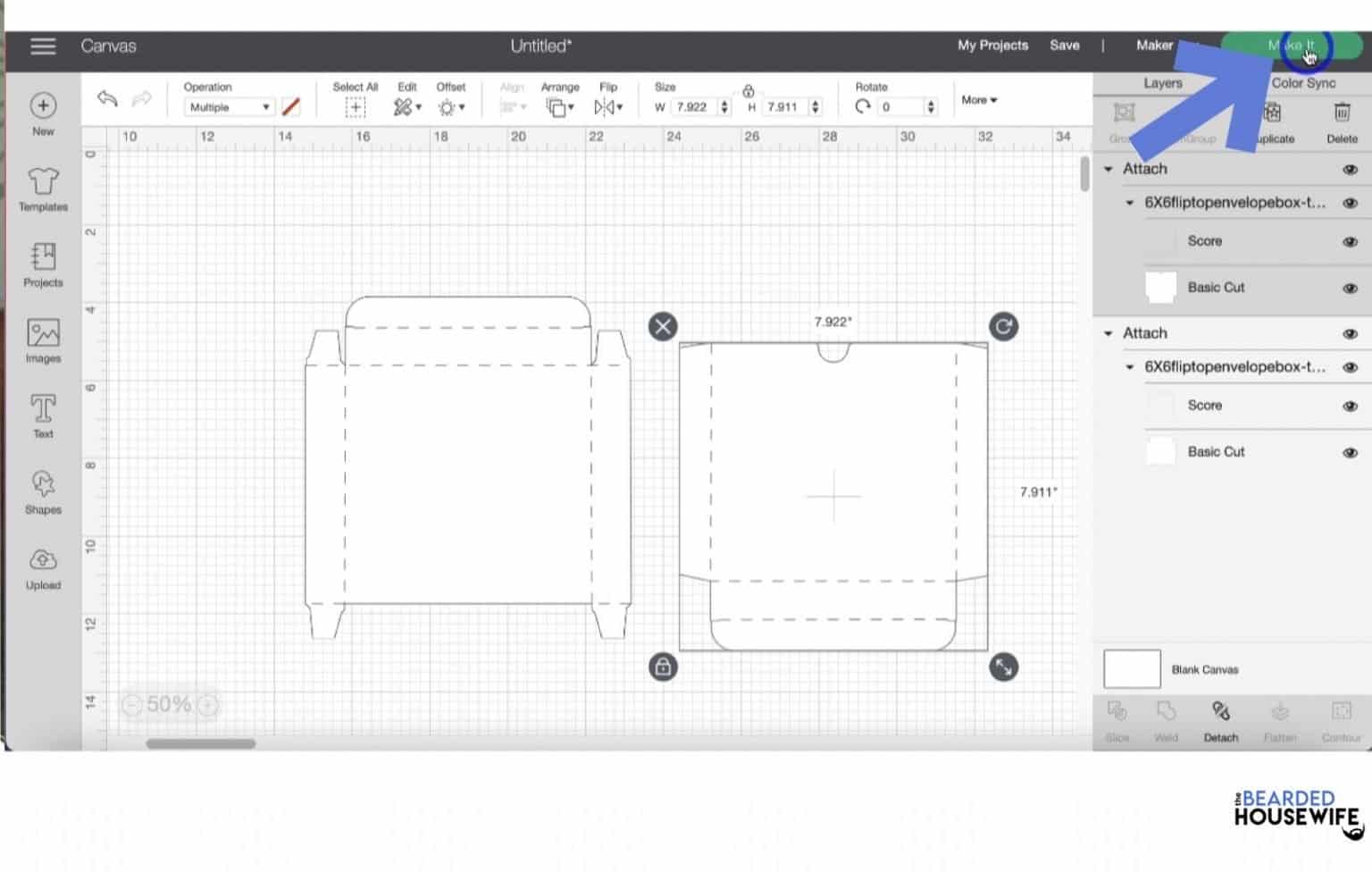 Easy Envelope Boxes - The Bearded Housewife
