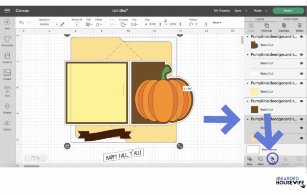 How to Use the Operation Menu in Cricut Design Space - The Bearded ...