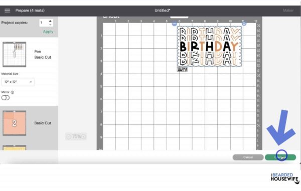 How to Make Multi-Colored Birthday Cards - The Bearded Housewife