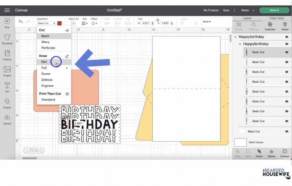 How to Make Multi-Colored Birthday Cards - The Bearded Housewife