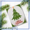 Learn to Make Easy Christmas Tree Insert Cards - The Bearded Housewife
