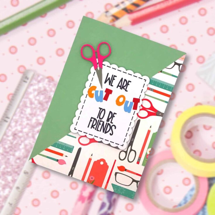 How to Make a Crafty Friends Card - The Bearded Housewife