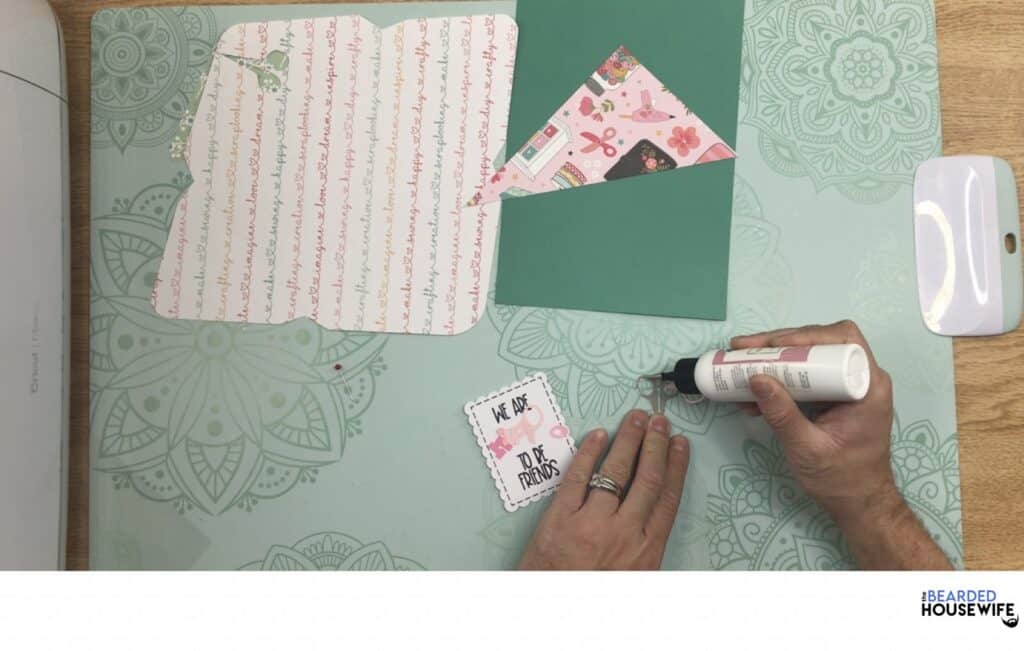 How to Make a Crafty Friends Card - The Bearded Housewife
