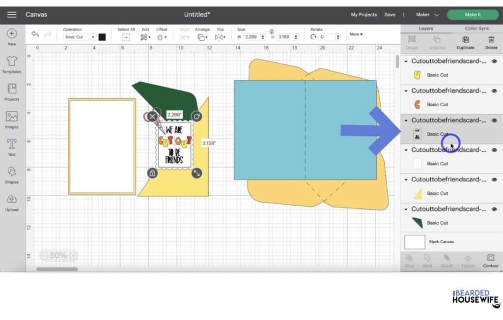 How to Make a Crafty Friends Card - The Bearded Housewife