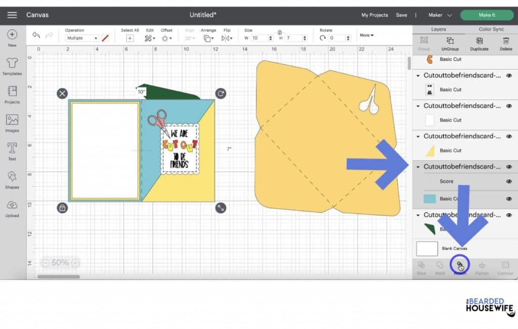 How to Make a Crafty Friends Card - The Bearded Housewife