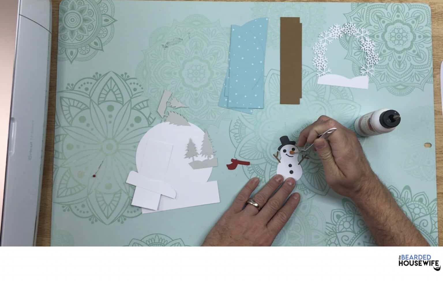 How to Make Bendi Cards for Christmas - The Bearded Housewife