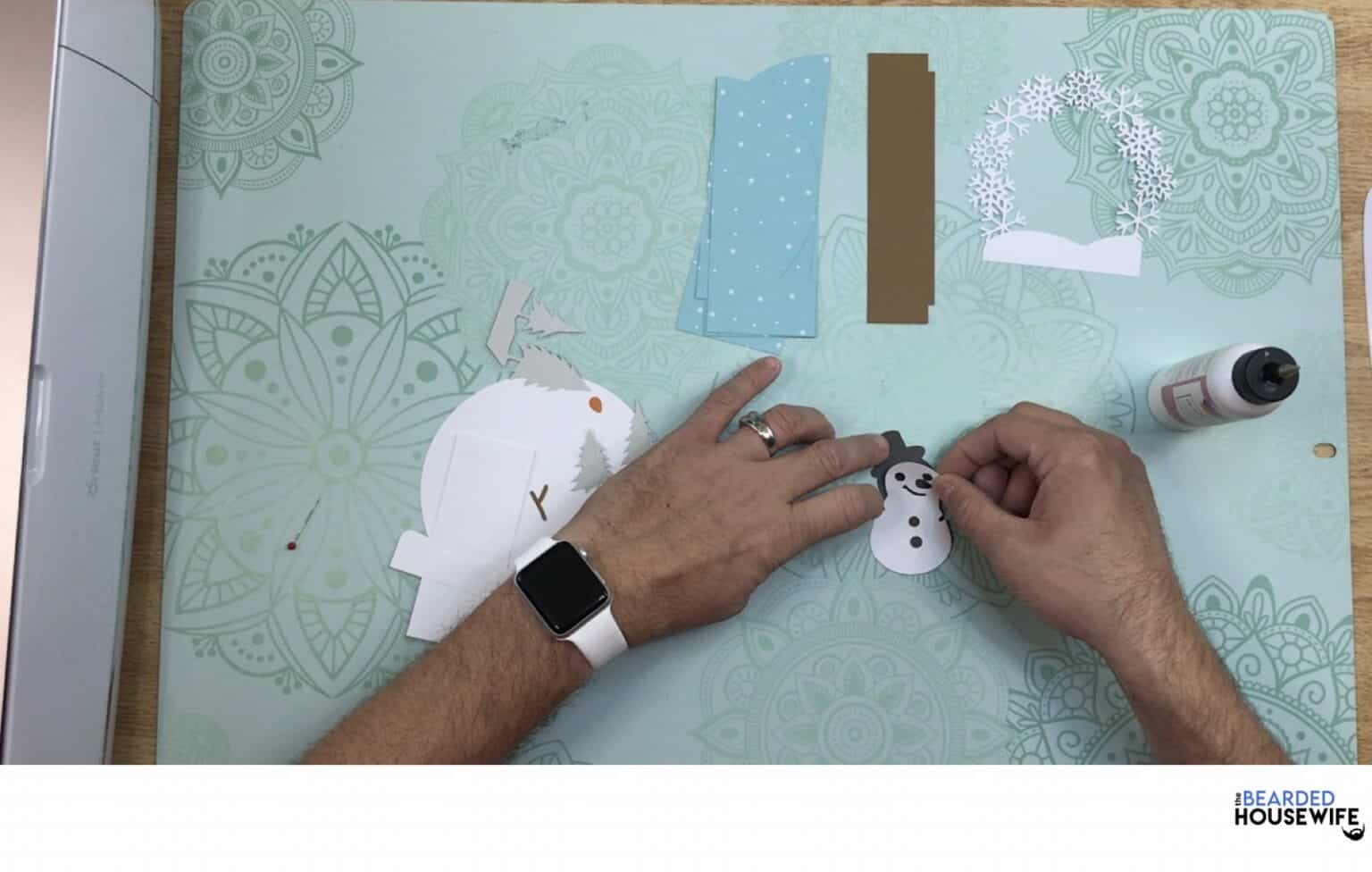 How to Make Bendi Cards for Christmas - The Bearded Housewife