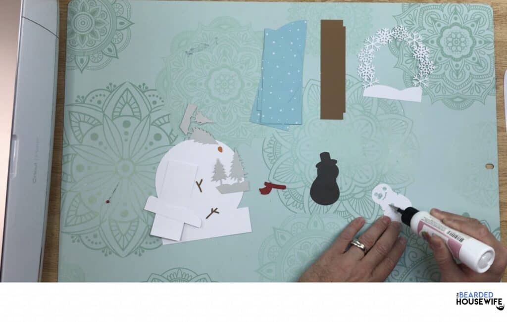 How to Make Bendi Cards for Christmas - The Bearded Housewife