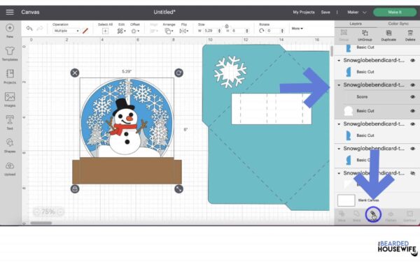 How to Make Bendi Cards for Christmas - The Bearded Housewife