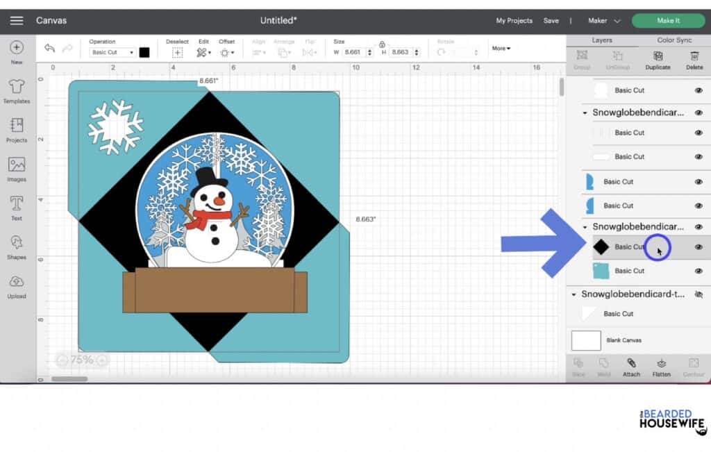 How to Make Bendi Cards for Christmas - The Bearded Housewife